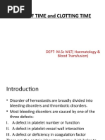 ISTH Bleeding Assessment Tool Overview | PDF | Bleeding | Hemostasis