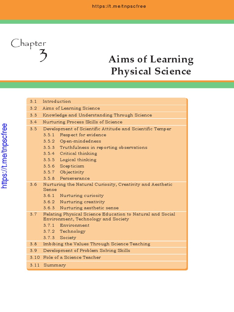 Scientific Temper Eng@tnpscfree | PDF | Science | Learning