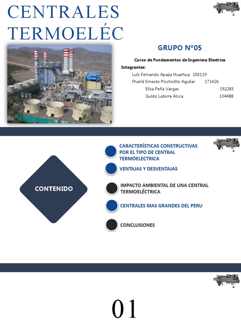 Grupo 5 - Centrales Termicas Resumen | PDF | Vapor de agua | Agua