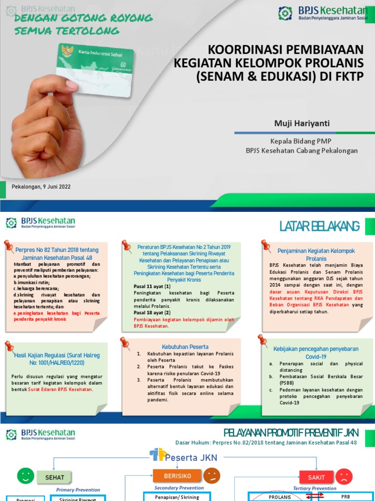 Materi Pertemuan Prolanis 090622 | PDF
