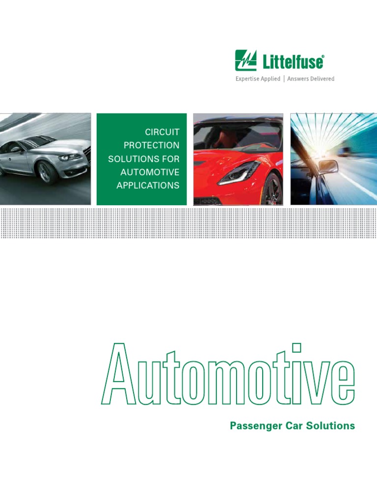 Automotive Passenger Car Catalog | Download Free PDF | Fuse (Electrical ...