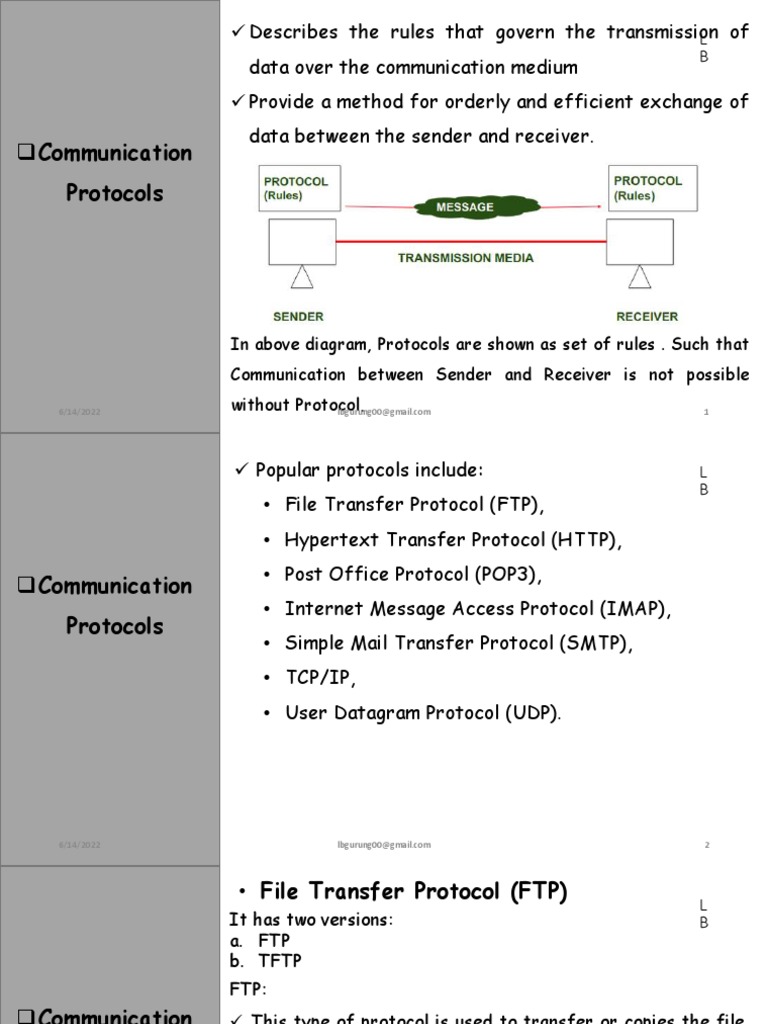 Unit5 Computer-Network Protocol Bba | PDF | Computer Network | Network ...