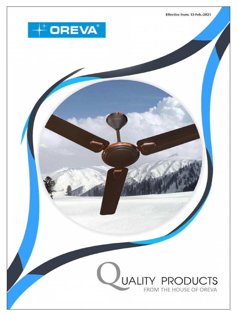 Orevia Fan Glory Catalogue (Feb-2021) | PDF