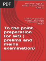 BCS Preparation Routine | PDF