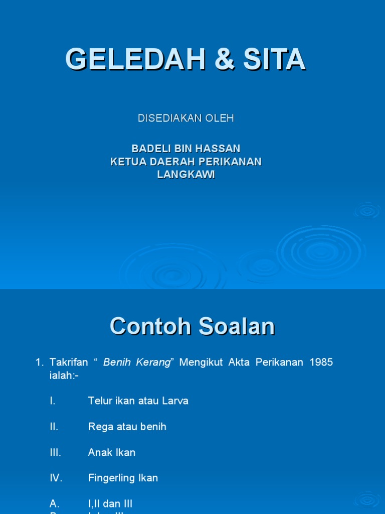 Geledah Dan Sita | PDF