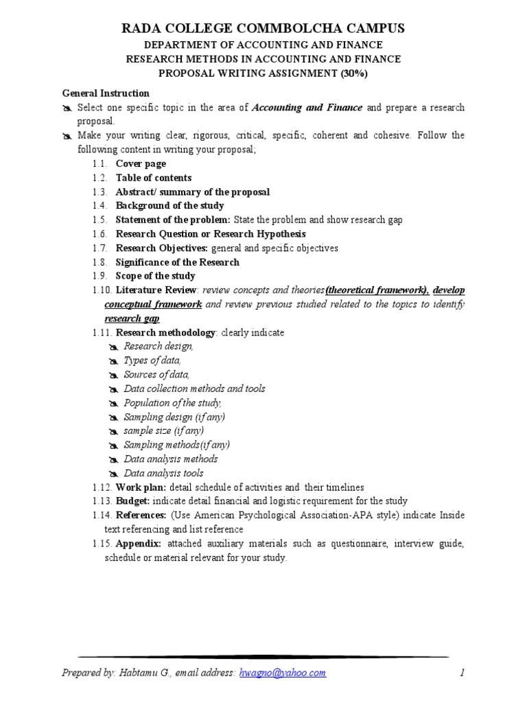 Rada College Commbolcha Campus | PDF