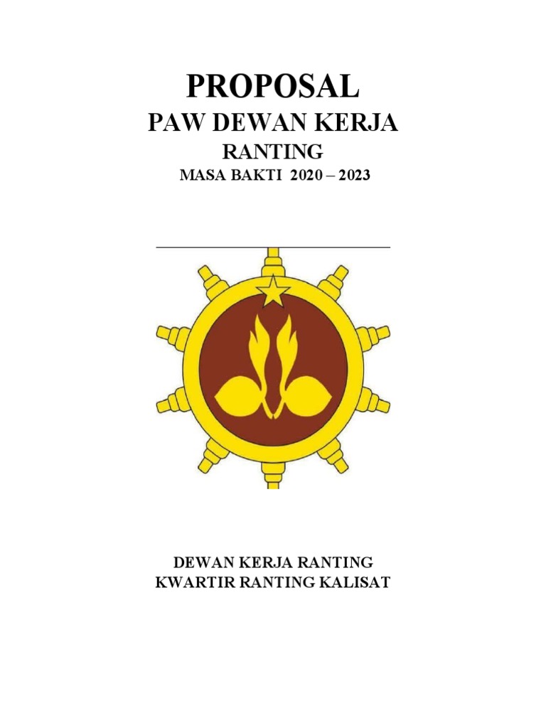 Revisi Proposal Paw DKR Kalisat | PDF