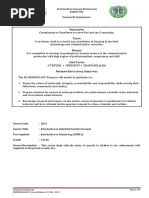 Philippine College of Criminology: Course Module For Character ...