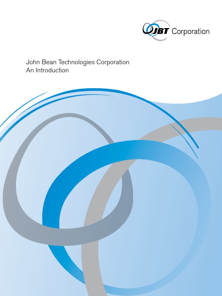 John Bean Technologies Corporation An Introduction | PDF | Industries ...