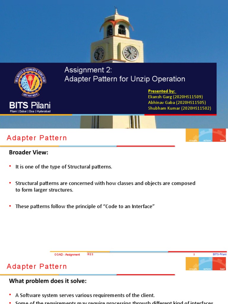OOAD-Assignment2 - AdapterPattern | PDF | Public Key Certificate | Internet Of Things