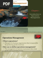 Stevenson 14e Chap001 | PDF | Operations Management | Supply Chain