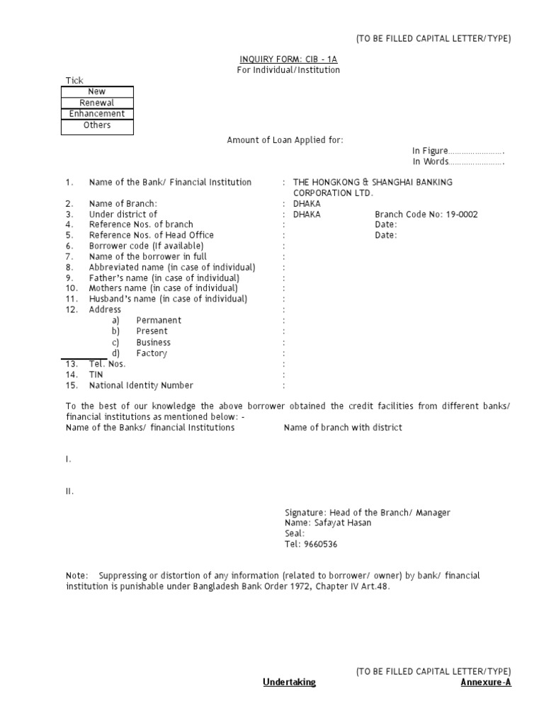 CIB Report | PDF | Loans | Banks