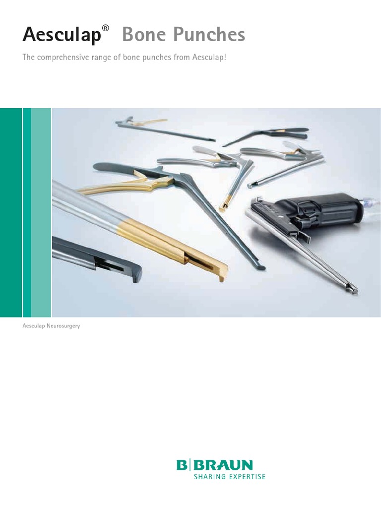 Aesculap Kerrison Punches | PDF | Trigger (Firearms) | Equipment