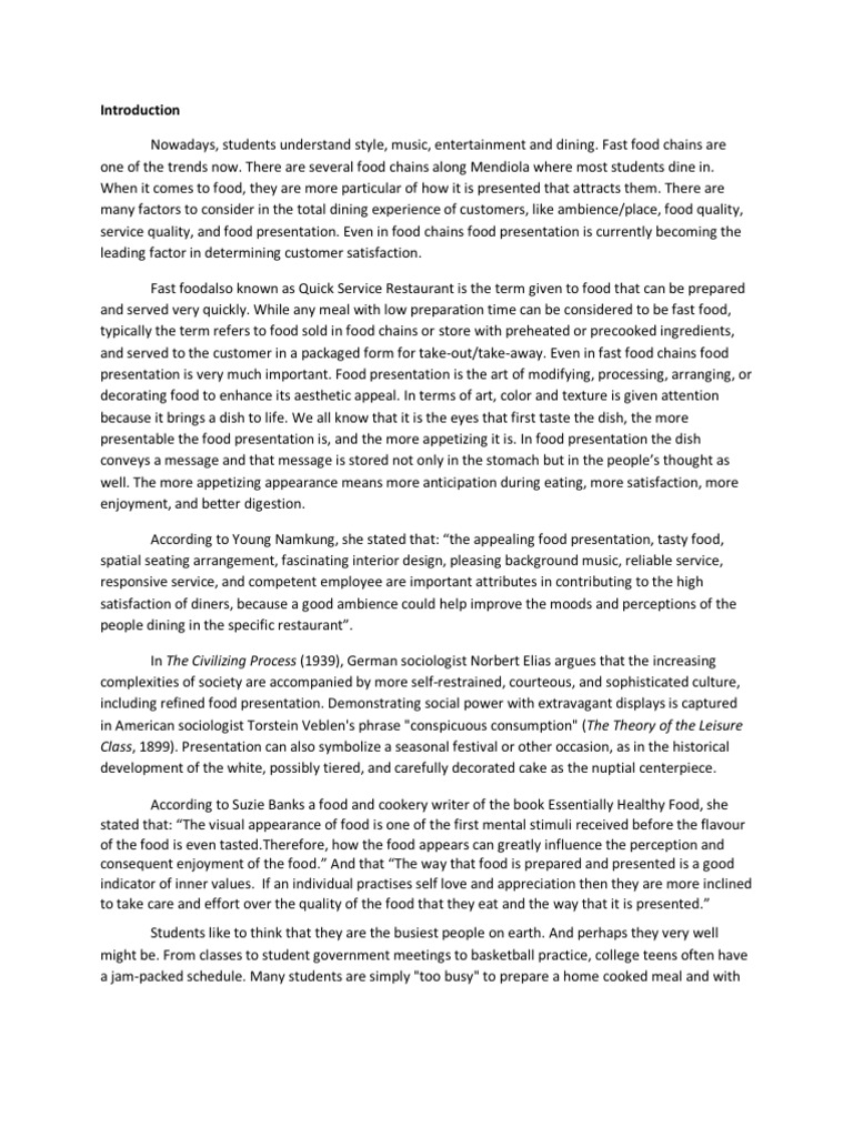 Thesis Introduction | PDF