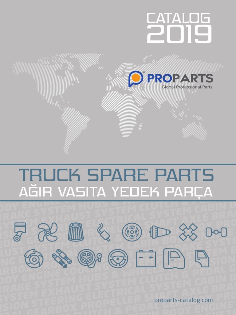 Pro Parts Catalog 2019 | PDF | Axle | Brake