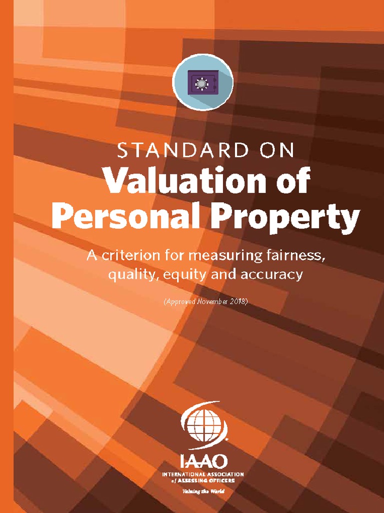 Standard Valuation Personal Property | PDF | Real Estate Appraisal ...