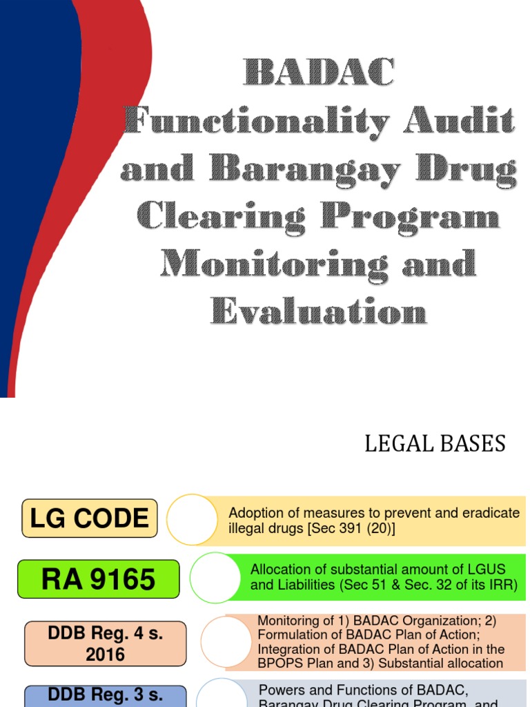 Strengthening Barangay Anti-Drug Abuse Councils (BADAC) Through ...