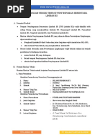 Contoh Dokumen Rintek PLB3 | PDF