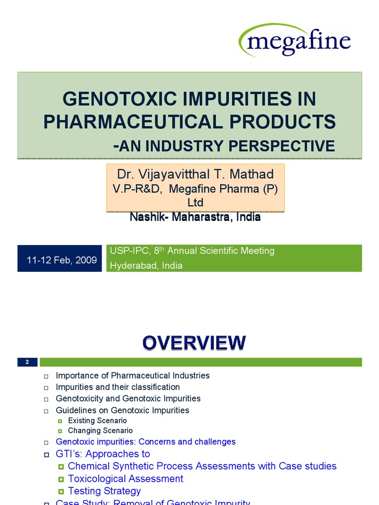 Genotoxic Impurities | Dna | Gene