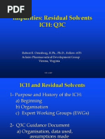 USP 467 Residual Solvents | PDF | Gas Chromatography | Solvent