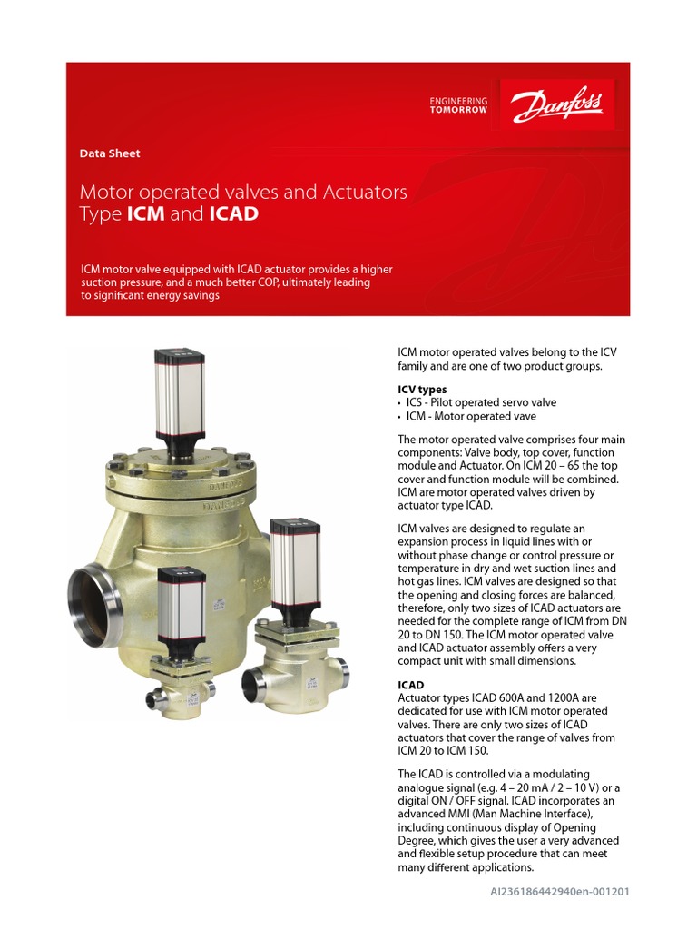 Icm - Icad | PDF | Valve | Actuator