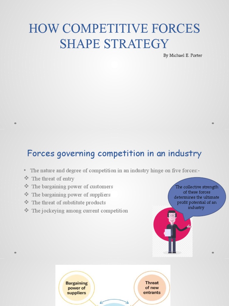 How Competitive Forces Shape Strategy | PDF | Competition | Profit ...