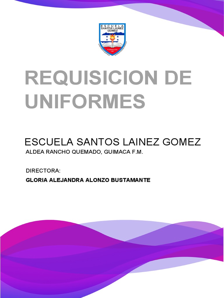 Portadas Word para Informes 3 | PDF