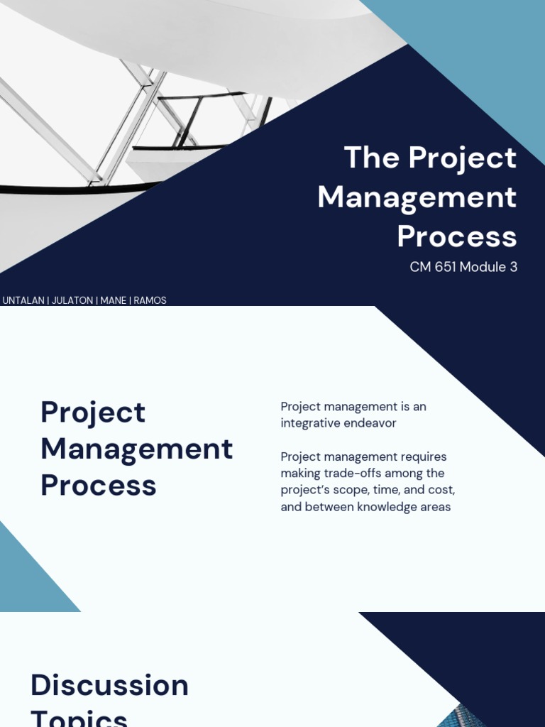 Module-3 - The Project Management Process | PDF | Project Management | Risk
