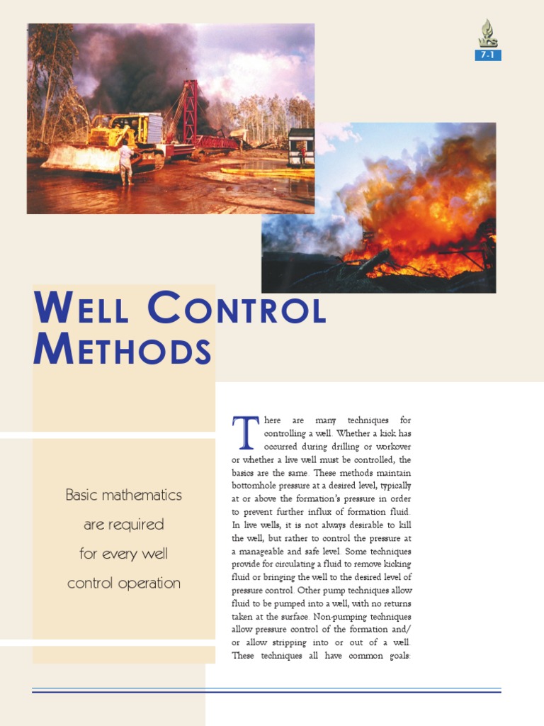 Well Control Methods | PDF | Casing (Borehole) | Pressure