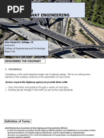 SANRAL Geometric Design Guide | PDF | Interchange (Road) | Road