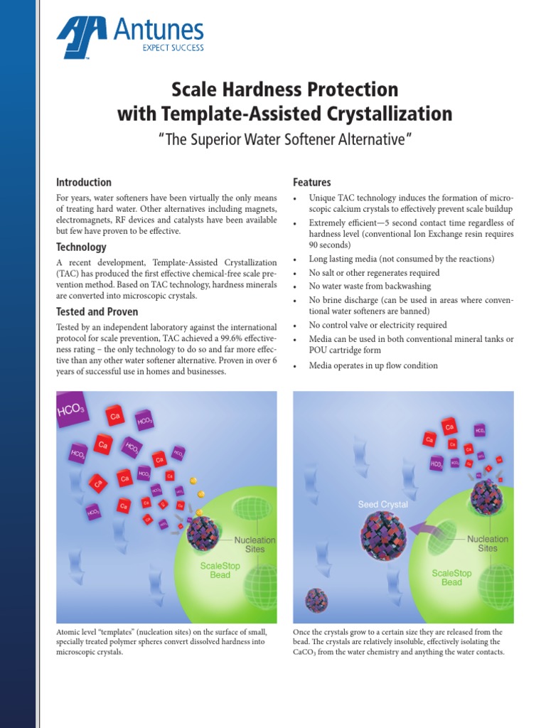TAC: Innovative Water Softening Solution | PDF | Physical Sciences ...