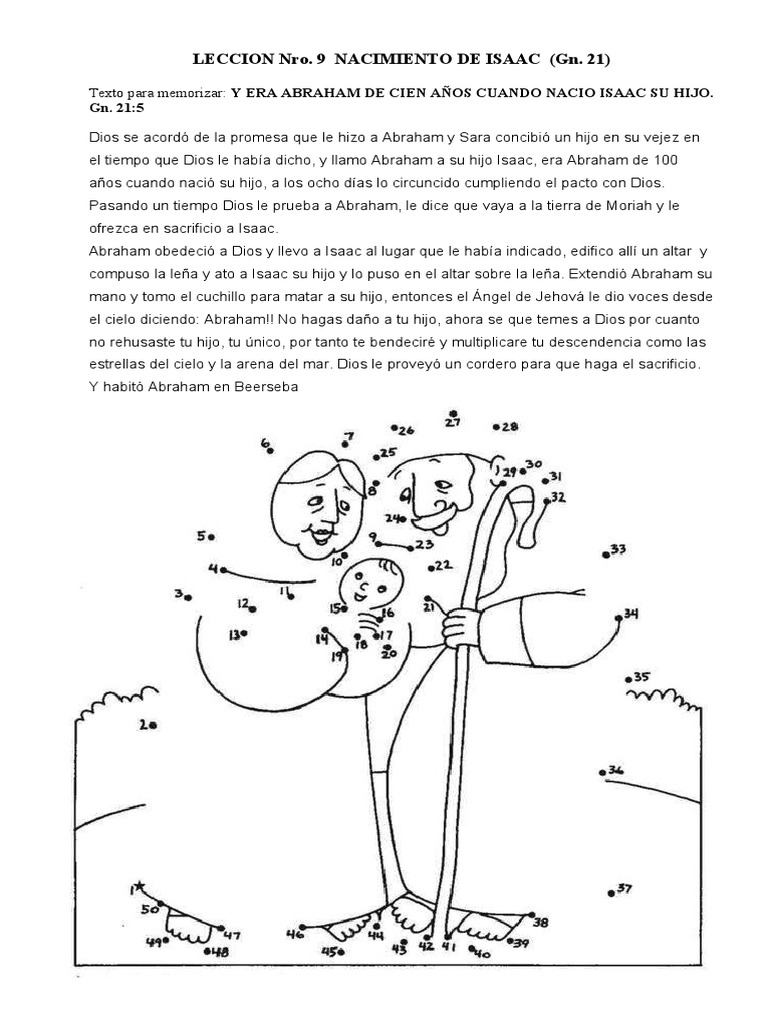 Leccion 9 Nacimiento de Isaac | PDF