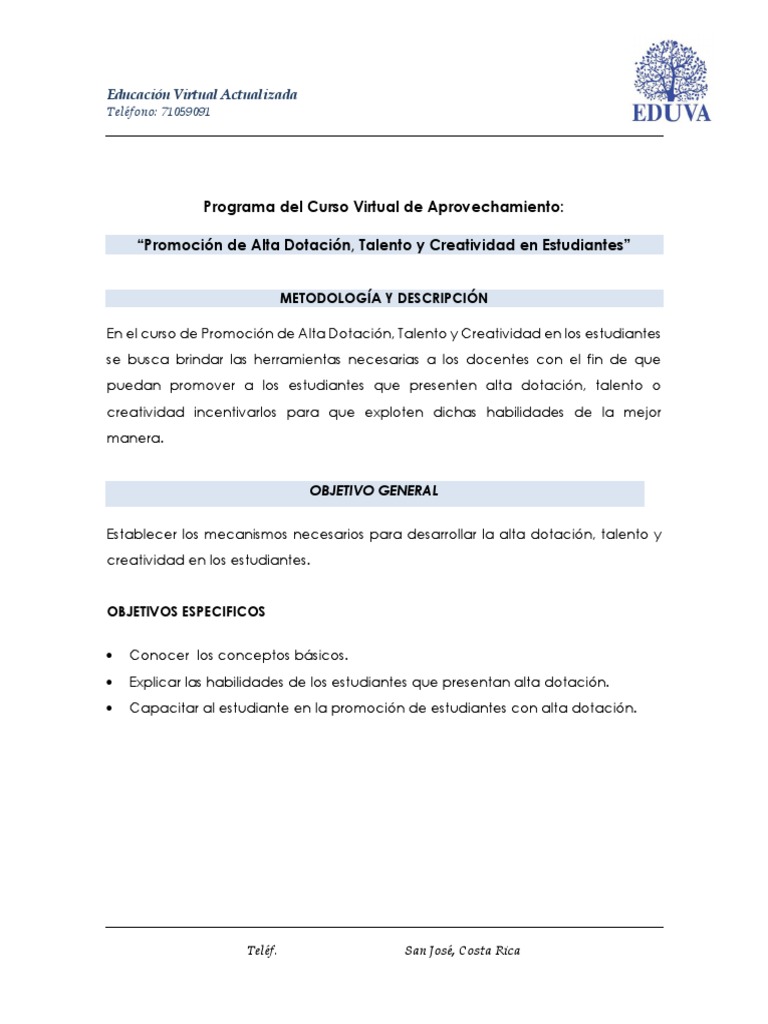 Alta Dotacion | PDF | Evaluación | Dotamiento intelectual