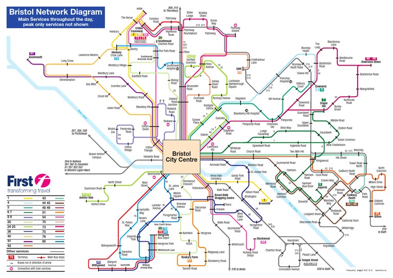 Bristol Bus Routes Overview | PDF