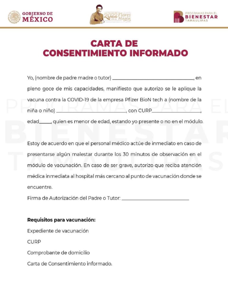 Consentimiento Informado Pdf
