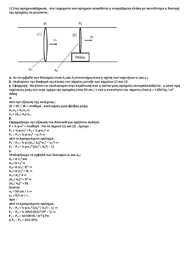 6 ΕΞΙΣΩΣΗ Bernoulli | PDF