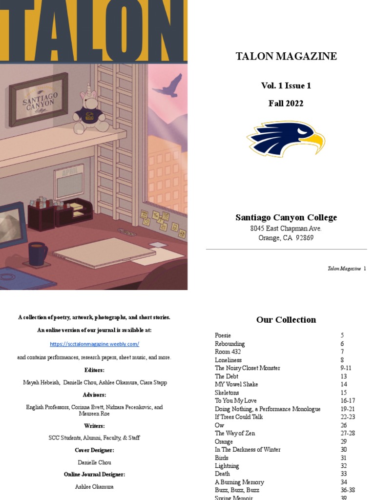 Talon Magazine Print-Ready Reduced2 | PDF | Trees | Nothing
