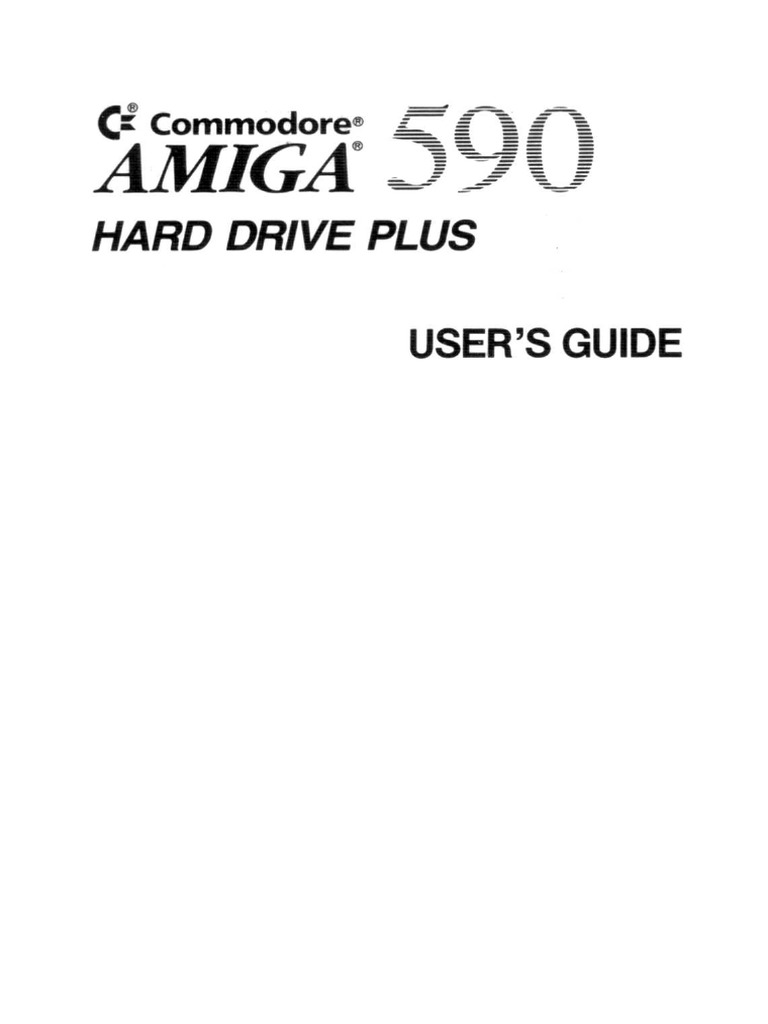 A590 Hard Drive Plus User Guide | PDF | System Software | Computing