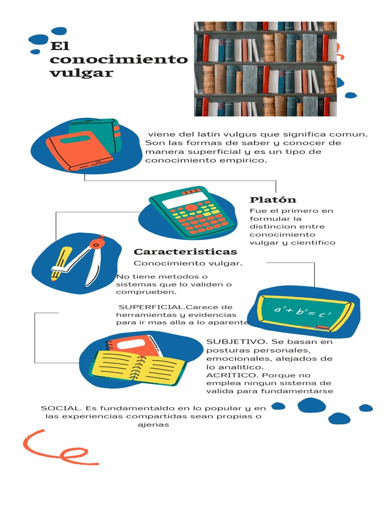 Esquema Conocimiento Vulgar | PDF