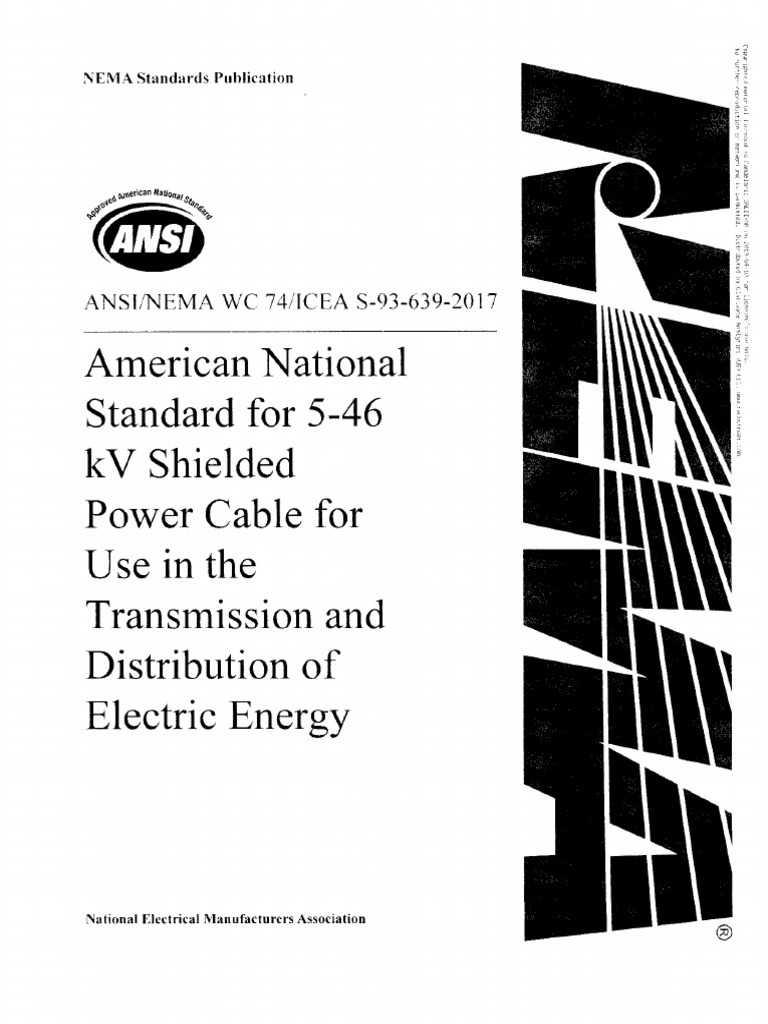 Icea S-93-639 - Nema WC 74-2017 | PDF