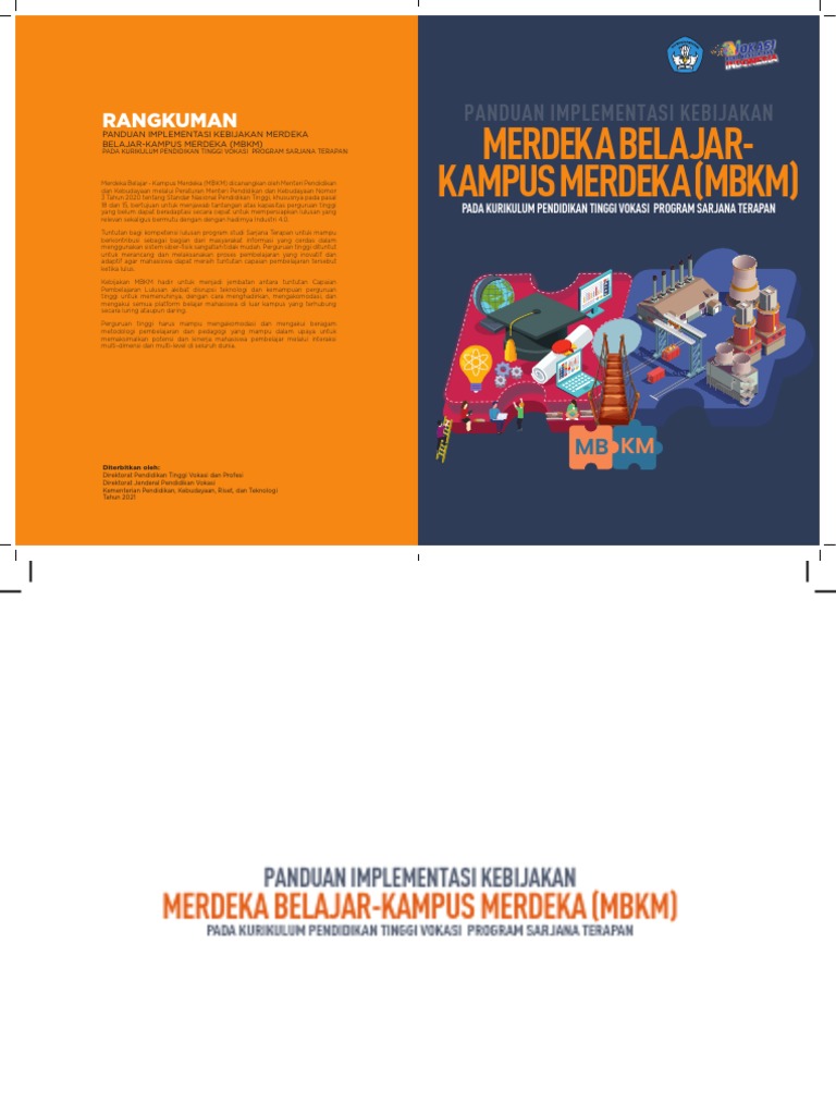 Panduan Implementasi MBKM Vokasi | PDF