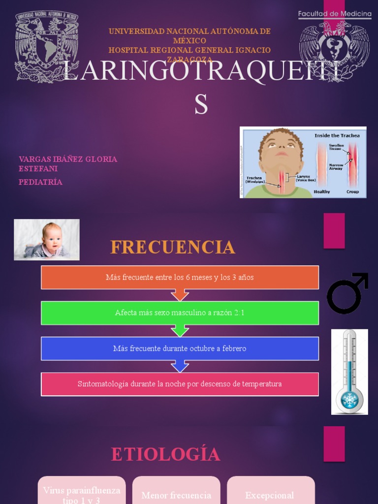 Laringotraqueitis | PDF | Neumología | Otorrinolaringología