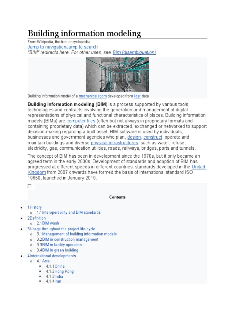 Building Information Modeling | PDF | Building Information Modeling ...