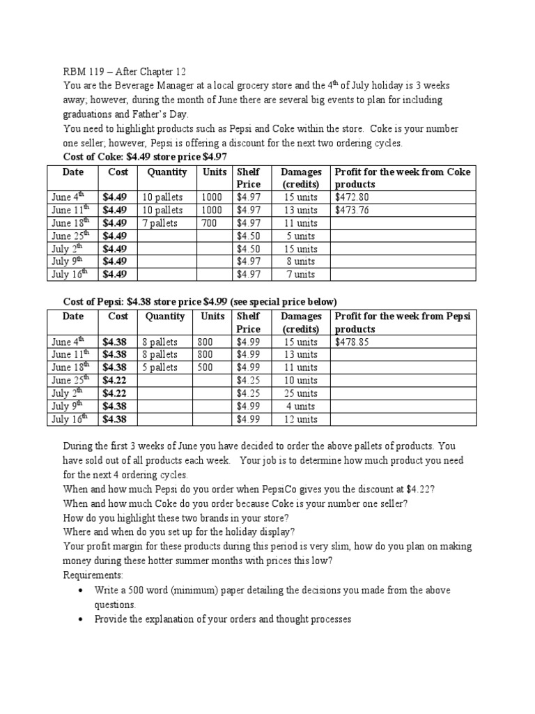 RBM 119 - After Chapter 12-3-30-18 | PDF | Business Process | Marketing