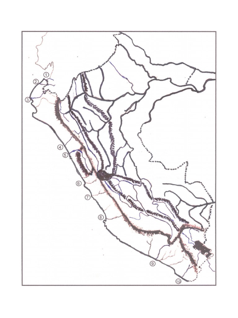 Mapas Hidrograficos Del Perú | PDF