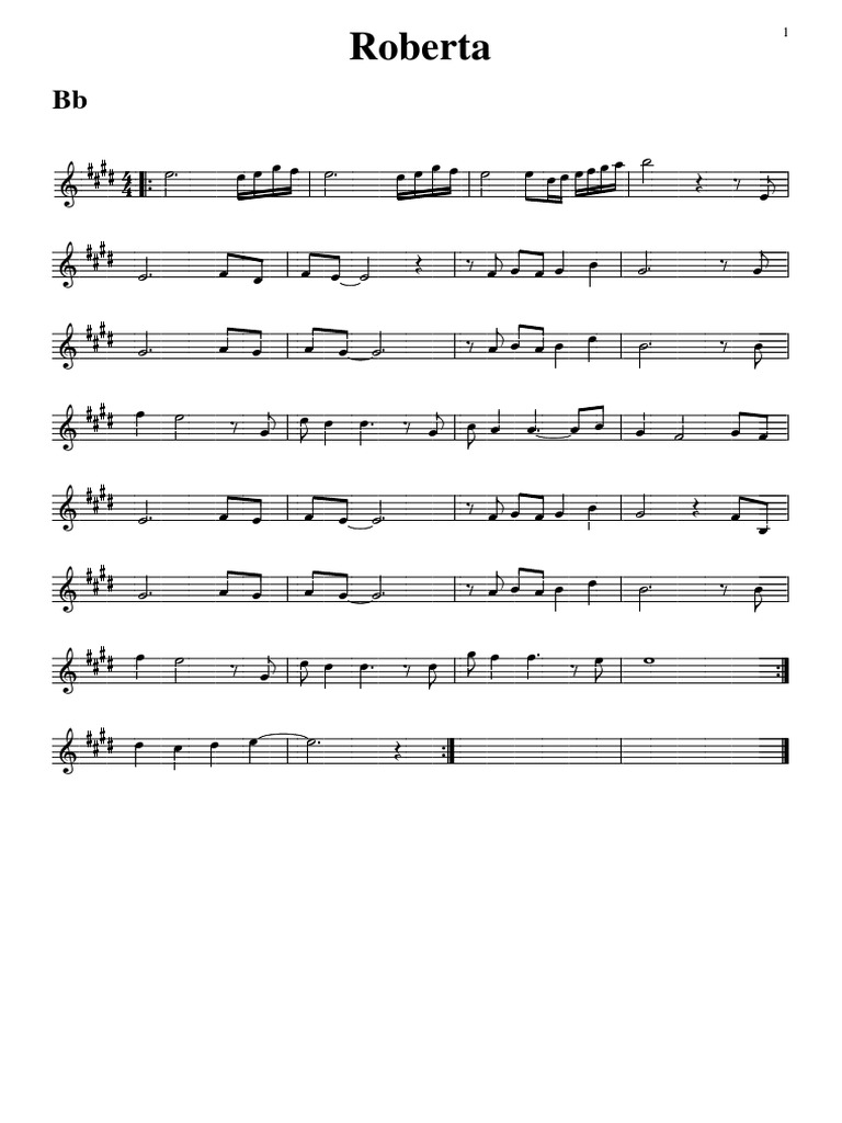 Roberta (BB) | PDF