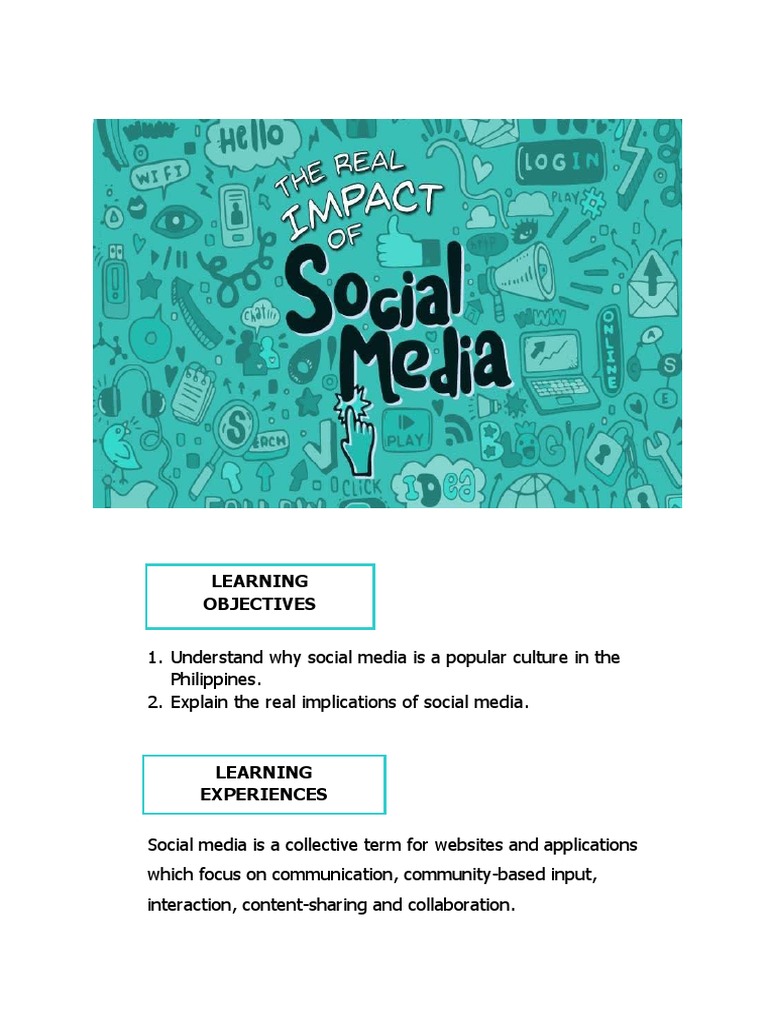 Social Media | PDF | Social Media | Popular Culture & Media Studies