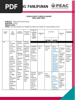 Inset-Curriculum-Map-Workshop Peac | PDF