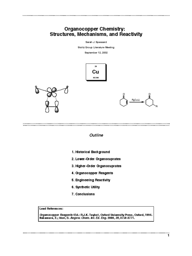 Copper Chemistry 1 | PDF | Chemical Reactions | Organic Chemistry
