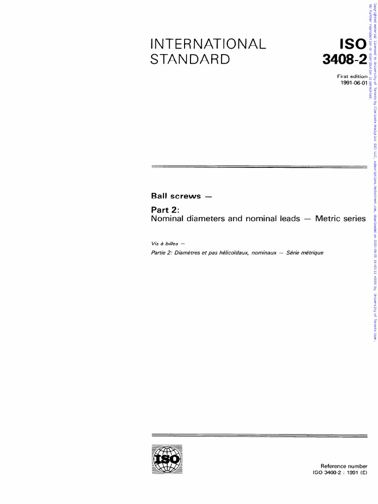 Iso+3408 2 1991 | PDF | International Organization For Standardization ...